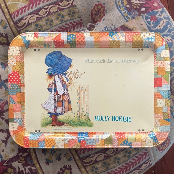 Other | Vintage Metal Eating Tray | Poshmark